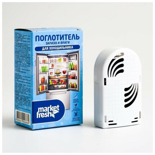 Поглотитель запаха и влаги для холодильника "Market Fresh" ,1 шт./В упаковке шт: 1