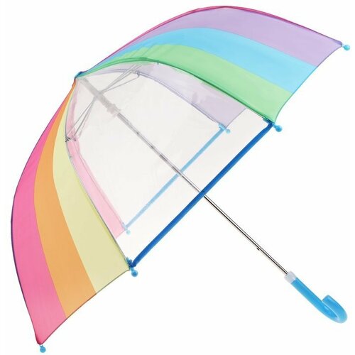 Зонт-трость Mary Poppins, мультиколор, лиловый