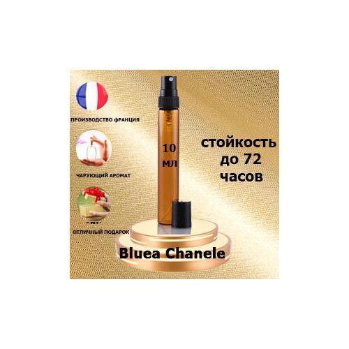 Масляные духи Bluea Chanele, мужской аромат,10 мл.