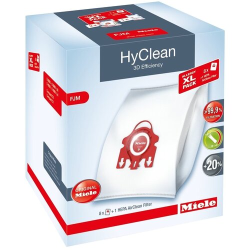 Комплект мешков MIELE Allergy XL Pack 2 HyClean FJM + фильтр HA50