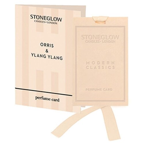 Ароматная карточка StoneGlow корень ириса и иланг-иланг (Orris & Ylang Ylang)