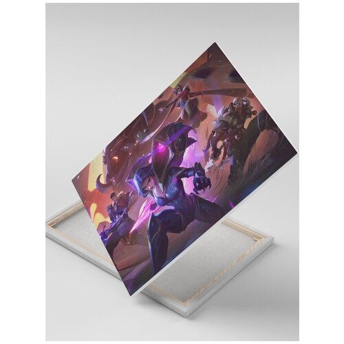 Картина на холсте СувенирShop "League of Legends/LOL/Лига Легенд" 30x40