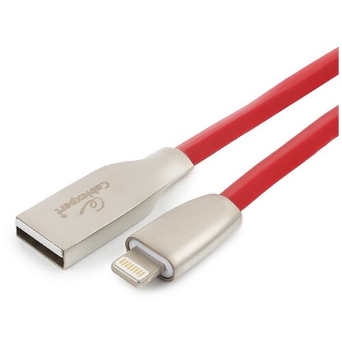 Кабель для Apple Cablexpert, AM/Lightning, серия Gold, длина 3 м, красный, блистер, CC-G-APUSB01R-3M 16206465