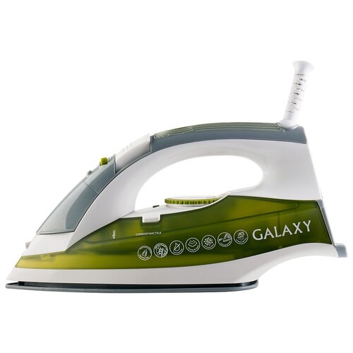 Утюг GALAXY LINE GL6109, зеленый/белый/серый