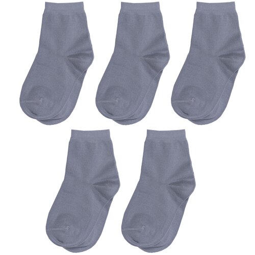 Носки ХОХ 5 пар, размер 16-18, серый