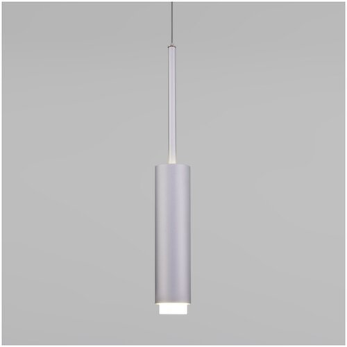 Светильник светодиодный Eurosvet Dante 50203/1 LED, 10 Вт, кол-во ламп: 1 шт., кол-во светодиодов: 20 шт., цвет: серебристый