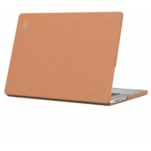 Чехол для ноутбука WiWU Leather Shield Case для Macbook 14.2" Pro 2021 Brown
