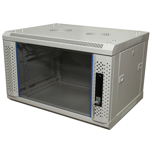 5bites Монтажный шкаф Шкаф телекоммуникационный TC6403-12G 12U 600 450 WALL GREY