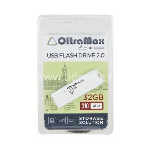 USB флэш-накопитель OLTRAMAX OM-32GB-310-White 1255126