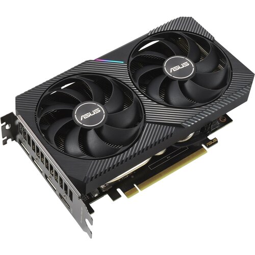 Видеокарта 12 Гб Asus GeForce RTX 3060 Dual V2 OC LHR (DUAL-RTX3060-O12G-V2)