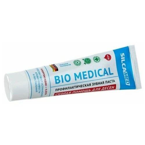 Silcamed Зубная паста Bio Medical, 130 г