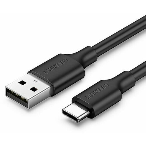 Кабель UGREEN US287 (60118) USB-A 2.0 to USB-C Cable Nickel Plating. Длина 2м. Цвет: черный