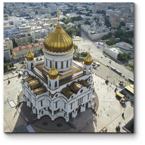 Модульная картина Священный Храм в сердце столицы130x130