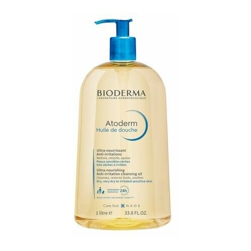 Bioderma Atoderm - Масло для душа Биодерма Атодерм, 1 л