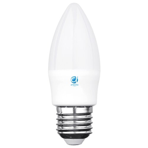 Лампа светодиодная Ambrella light Bulbing Present LED, E27, C37, 8 Вт, 3000 К