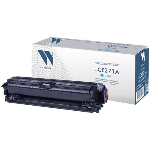 Картридж CE271A (650A) Cyan для принтера HP Color LaserJet Pro CP5525dn; CP5525n; CP5525xh