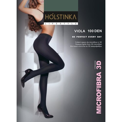 Колготки Holstinka Viola, 100 den, размер 3, зеленый