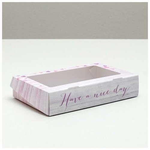 Коробка складная «Хорошего дня», 20 × 12 × 4 см (5 шт)