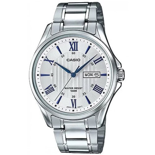 Наручные часы CASIO Collection MTP-1384D-7A2, серебряный