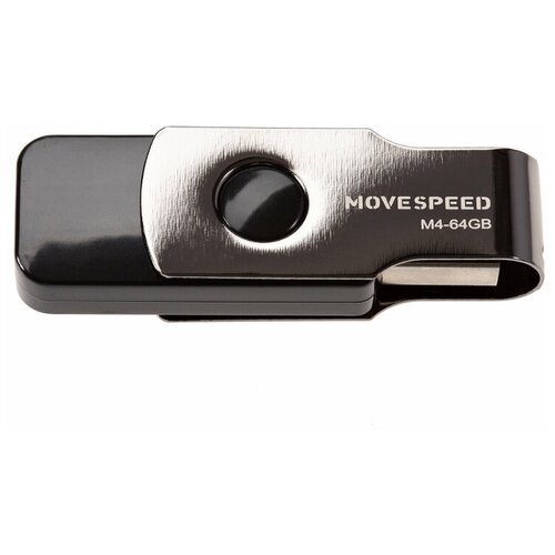 USB Flash Drive 64Gb - Move Speed М4 Black M4-64G