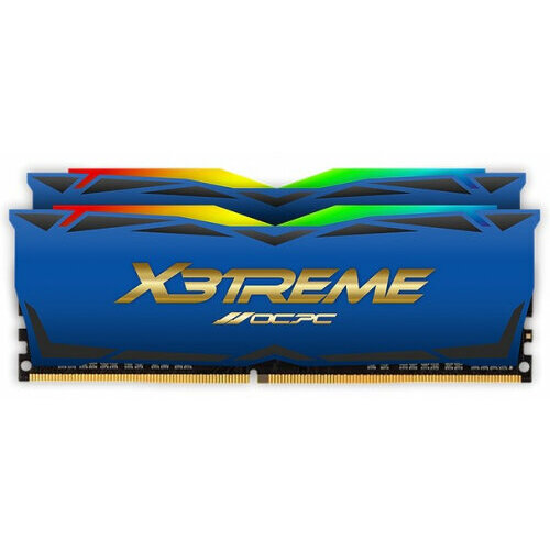 Оперативная память Ocpc DDR4 X3 RGB 32Gb (16Gbx2) 3600Mhz CL18, BLUE LABEL (MMX3A2K32GD436C18BU)