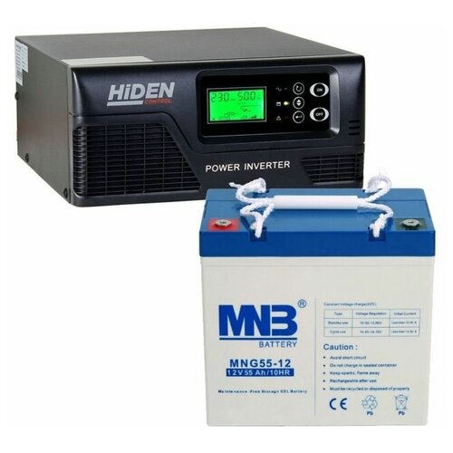 HIDEN Комплект ИБП HIDEN HPS20-0312+MNB MNG 55-12