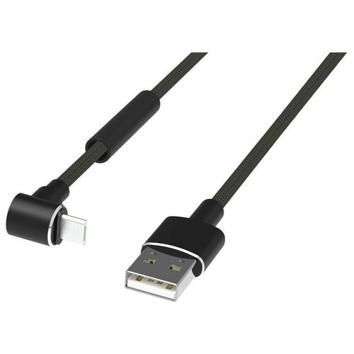 Кабель USB - microUSB, 1м, Ritmix Black (RCC-413)