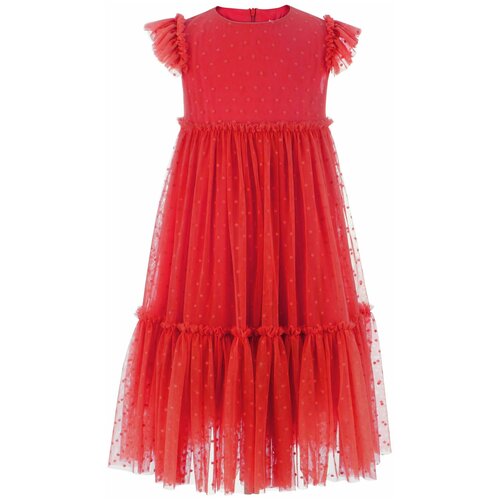Платье Андерсен, размер 116, красный