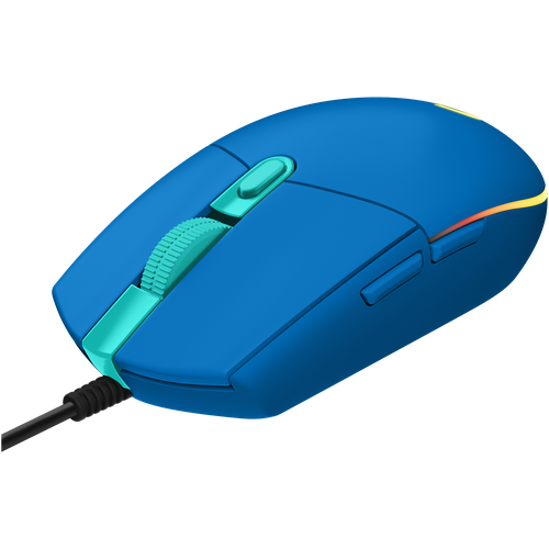 Игровая мышь Logitech G G102 Lightsync, синий