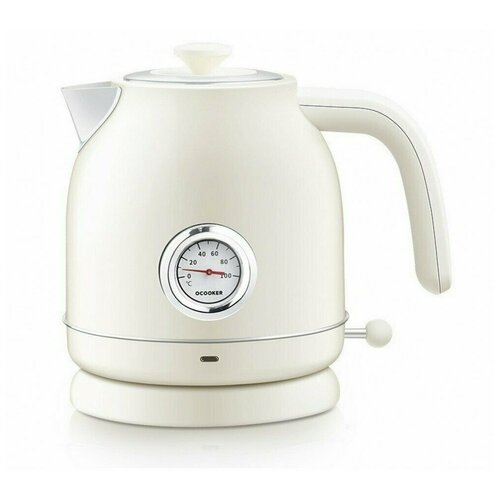 Электрический чайник Xiaomi Qcooker Retro Electric Kettle 1.7L (White)