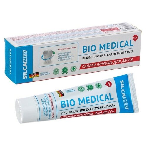 Зубная паста SILCAMED Bio Medical, 130 г