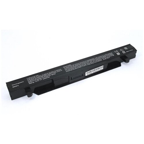 Аккумуляторная батарея для ноутбука Asus GL552VW (A41N1424) 14.4V 2200mAh OEM черная