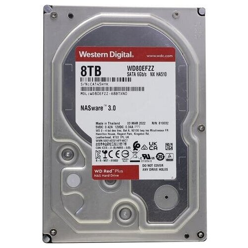 Жесткий диск Western Digital WD Red Plus 8TB