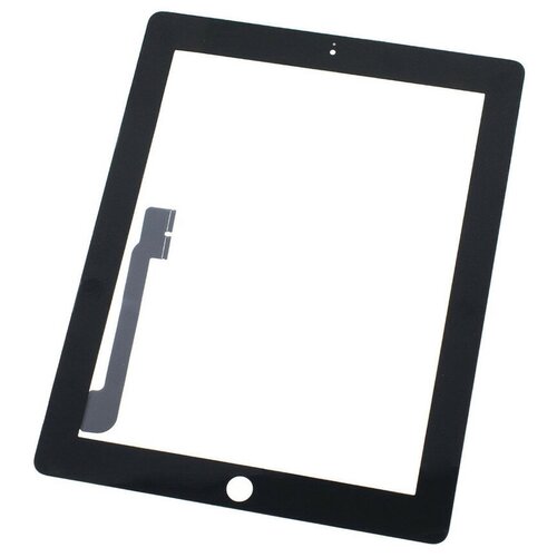 Тачскрин для Apple iPad 3, iPad 4 черный