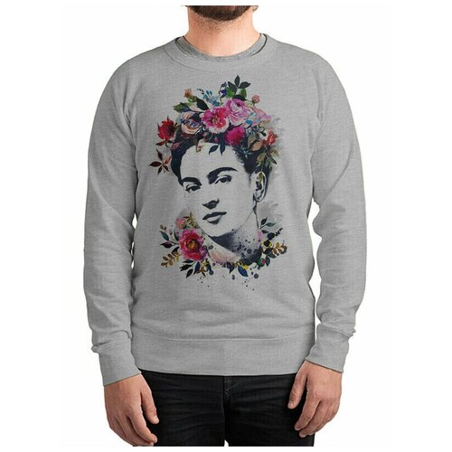 Свитшот DS Apparel, размер 50, серый