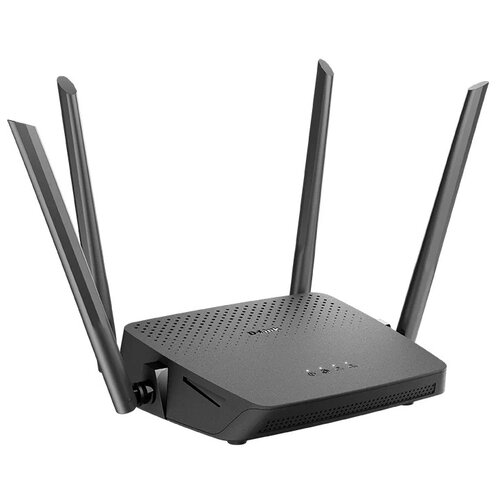 Wi-Fi точка доступа D-Link DIR-825/RU/R5A, черный