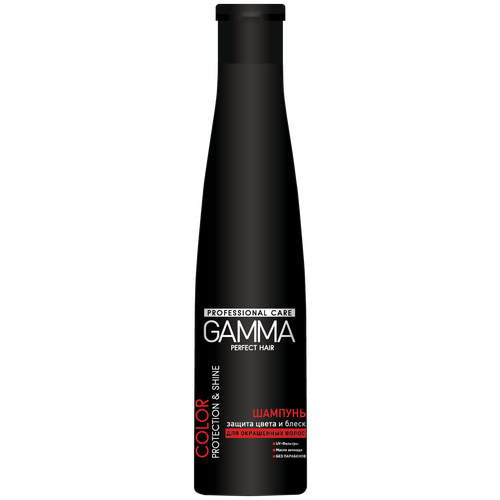 Свобода Шампунь Gamma Perfect Hair для окрашенных волос защита цвета и блеск, 350 мл