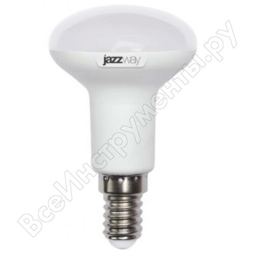 Лампа светодиодная jazzway 1033635, E14, R50, 7 Вт, 5000 К
