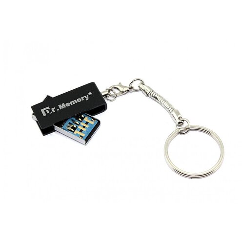 Флешка USB Dr. Memory 005 4GB, USB 3.0, серебристый