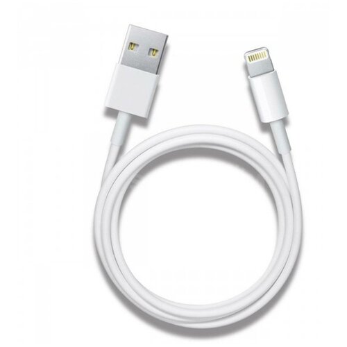 Кабель Foxccon для зарядки айфон / USB – Lightning для Apple iPhone, iPad, Airpods, iPod / провод для зарядки Айфона / 1 метр, 3шт/ (techpack) white / белый