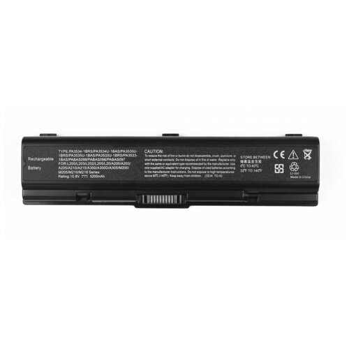 Аккумулятор (батарея) Toshiba A200