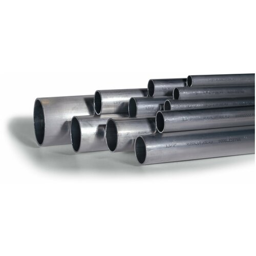 Алюминиевая труба 2 1/4" (55Х2,0) хлыст 1 метр, 7 штук в упаковке.