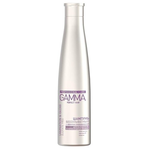 Бессульфатный шампунь GAMMA Perfect Hair с эффектом ламинирования