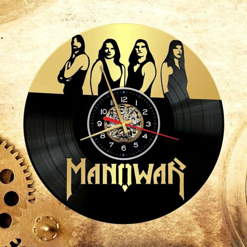 Настенные часы с группой Manowar, Мановар, Eric Adams