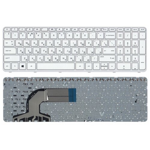 Клавиатура для ноутбука HP V140546AS1 белая