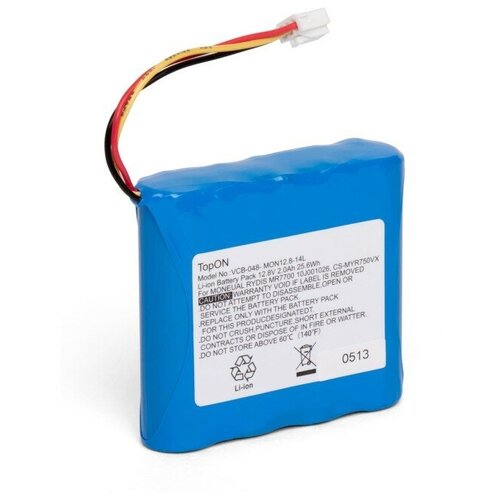 Аккумулятор (12.8V; 1400mAh; Ni-MH) для робота-пылесоса Moneual Rydis MR7700/R750 TopOn TOP-MR770-14