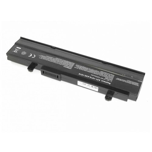 Аккумулятор (Батарея) для ноутбука Asus Eee PC 1015 (A32-1015) 10,8V 5200mAh REPLACEMENT черная