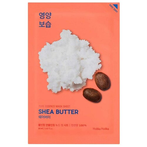 Маска Holika Holika Pure Essence Mask Sheet, Shea Butter