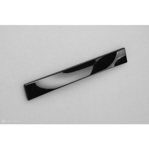 Musa мебельная ручка-раковина 128 мм черный глянец, 2 шт