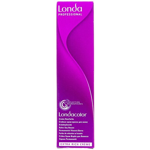 Londa Professional Стойкая крем-краска Londacolor Creme Extra Rich, 7/46 блонд медно-фиолетовый, 60 мл